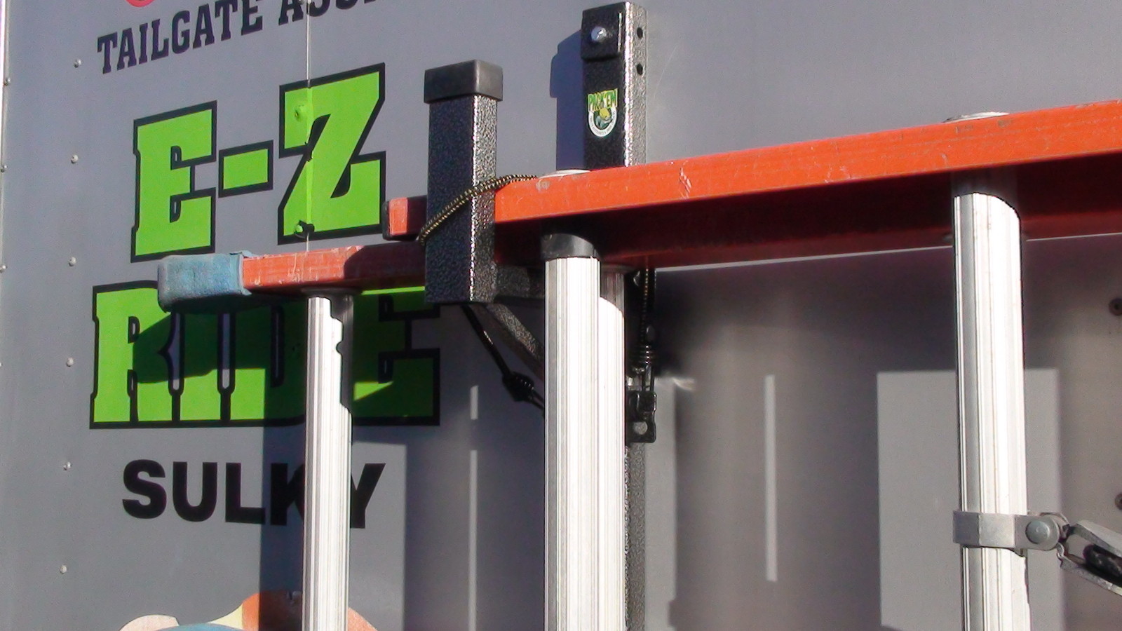 Pack'em Enclosed Trailer Exterior Side Wall Ladder Rack - PK-28WL/BM | eBay