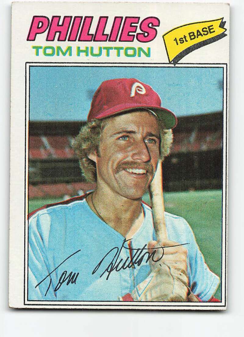 1977 Topps #264 Tom Hutton VG/EX Very Good/Excellent Phillies ID:125587 ...