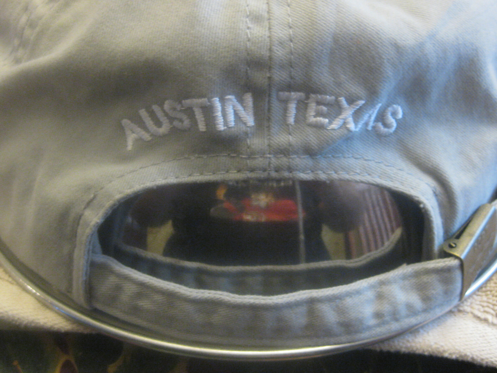 Rock Metal hand sign hat Port Authority gray excellen… - Gem