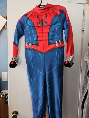SPIDERMAN SPIDEY Kids COSTUME DISNEY STORE SIZE Lg NEW | eBay