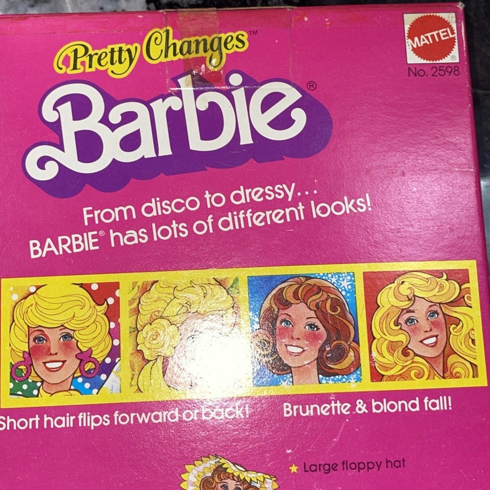 Rare Vintage Pretty Changes Barbie Doll Mattel 1978 New in Box Yellow ...
