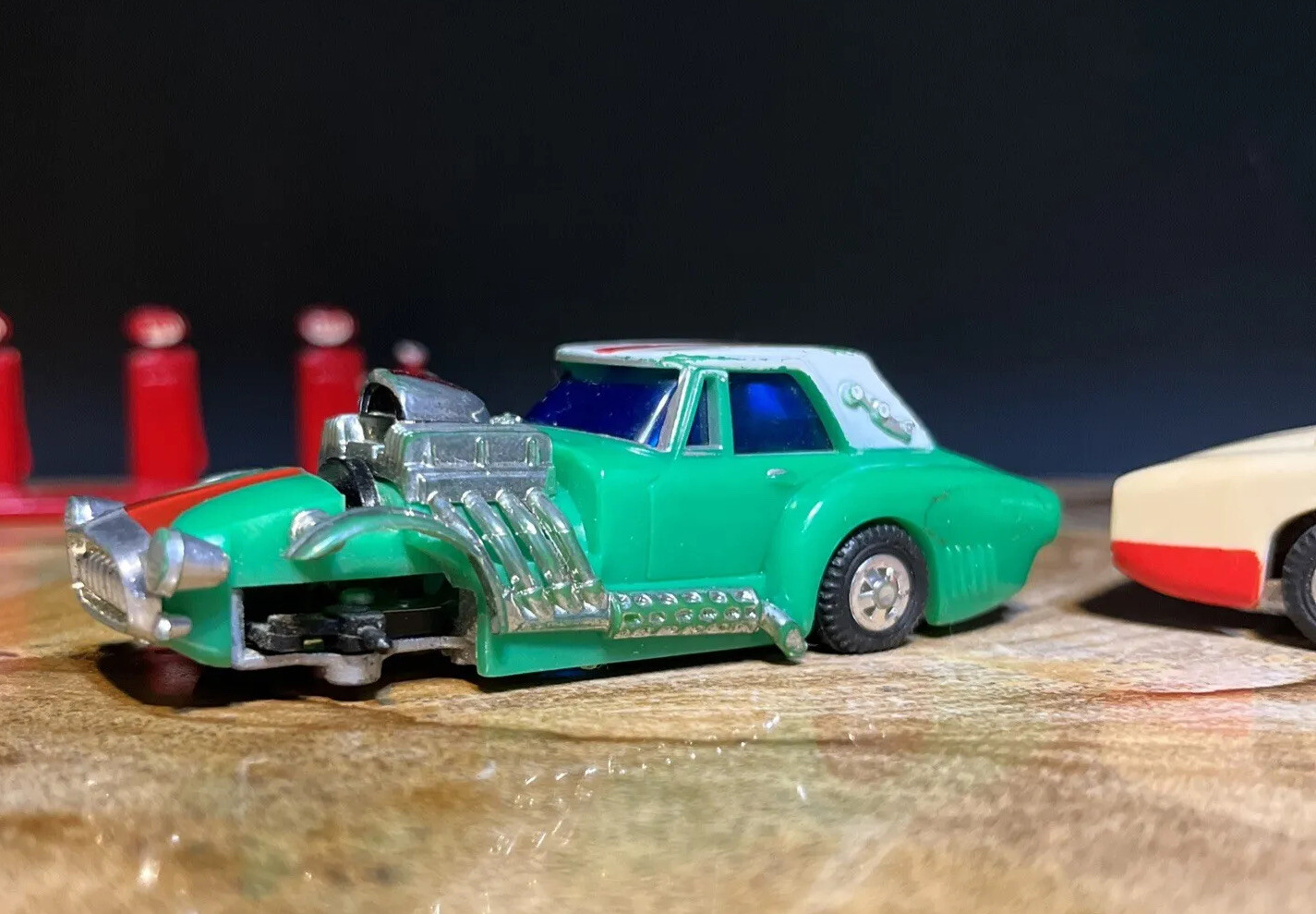 Lot 2 Vintage 1969 Ideal Motorific Slot Car Ford GT MK IV / 1:43. - not ...