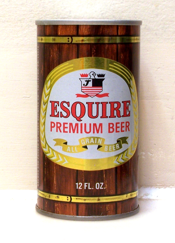 ESQUIRE Premium woodgrain S/S BO beer can | eBay
