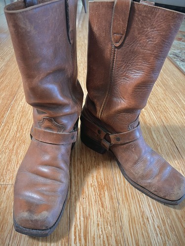 VINTAGE 1970's Sears LABEL CAMPUS BOOTS TAN SIZE 10 D MADE IN USA | eBay