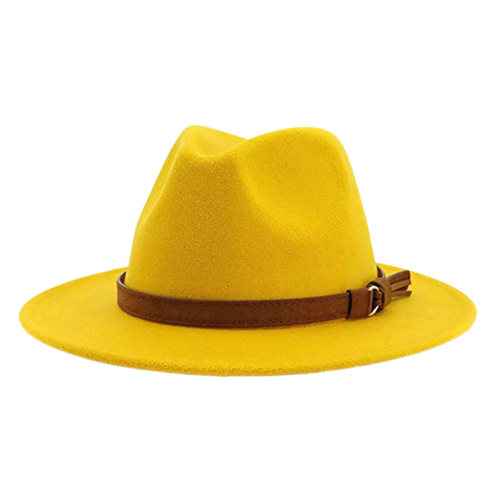Cap Attractive Soft Unisex Retro Style Trilby Fedora Wide Brim | eBay