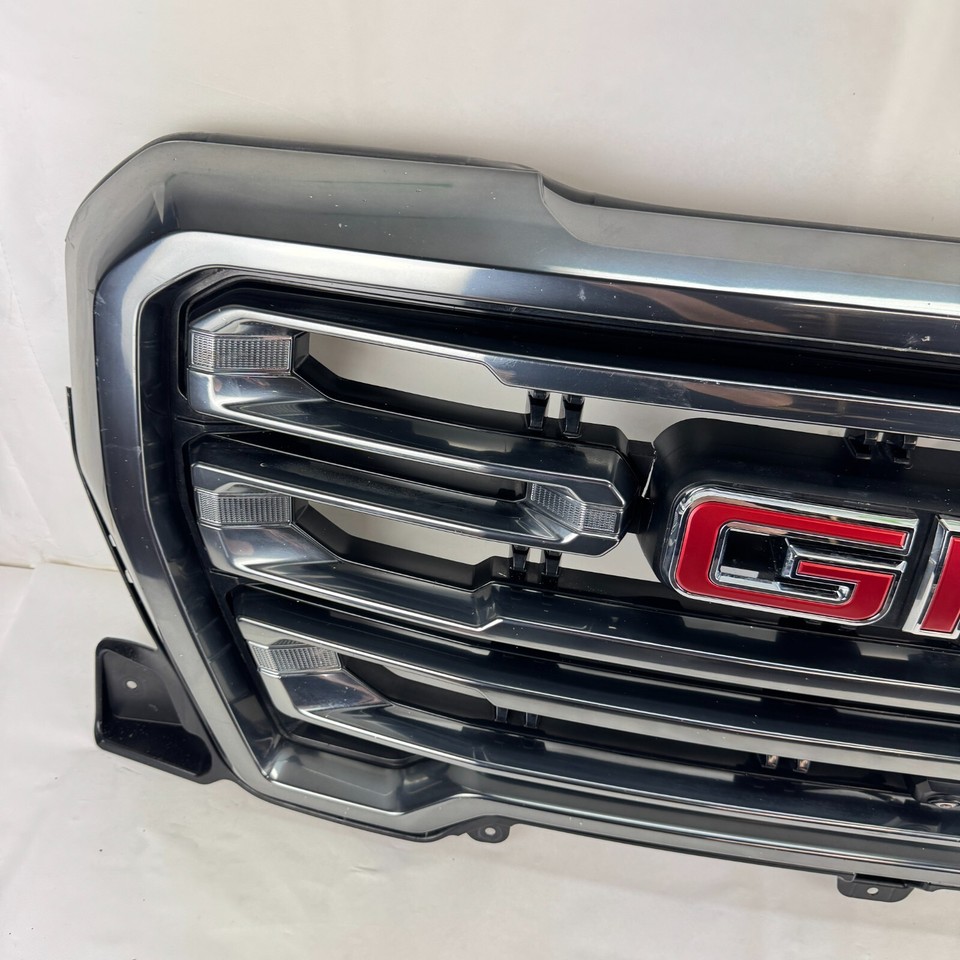 OEM 2020 2021 2022 GMC Sierra 1500 AT4 Front Grille Nightrider Chrome ...