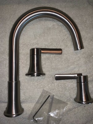 PROFLO Roman Tub Faucet Trim in Brushed Nickel Two Handle ORRS PF8870BN ...