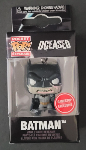 GAMESTOP EXCLUSIVE "DCEASED" BATMAN FUNKO KEYCHAIN!! REGULAR VERSION ...