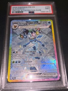 Glaceon ex 2025 Scarlet & Violet: Prismatic Evolutions #150/131 Special ...