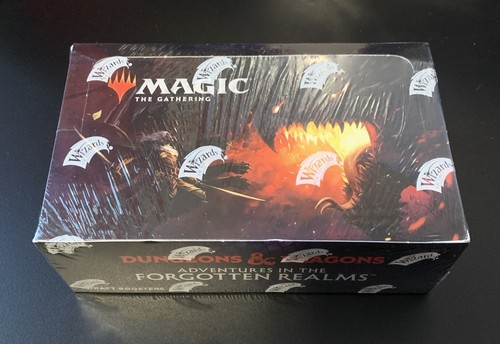 Magic the Gathering Adventures in Forgotten Realms Draft Booster Box ...