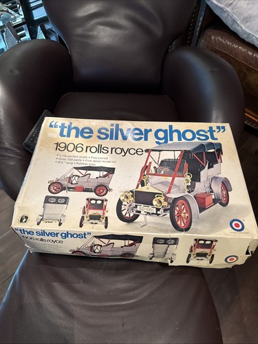 ENTEX 8467 - 1907 ROLLS ROYCE SILVER GHOST - RARE 1/16 SCALE MODEL KIT ...