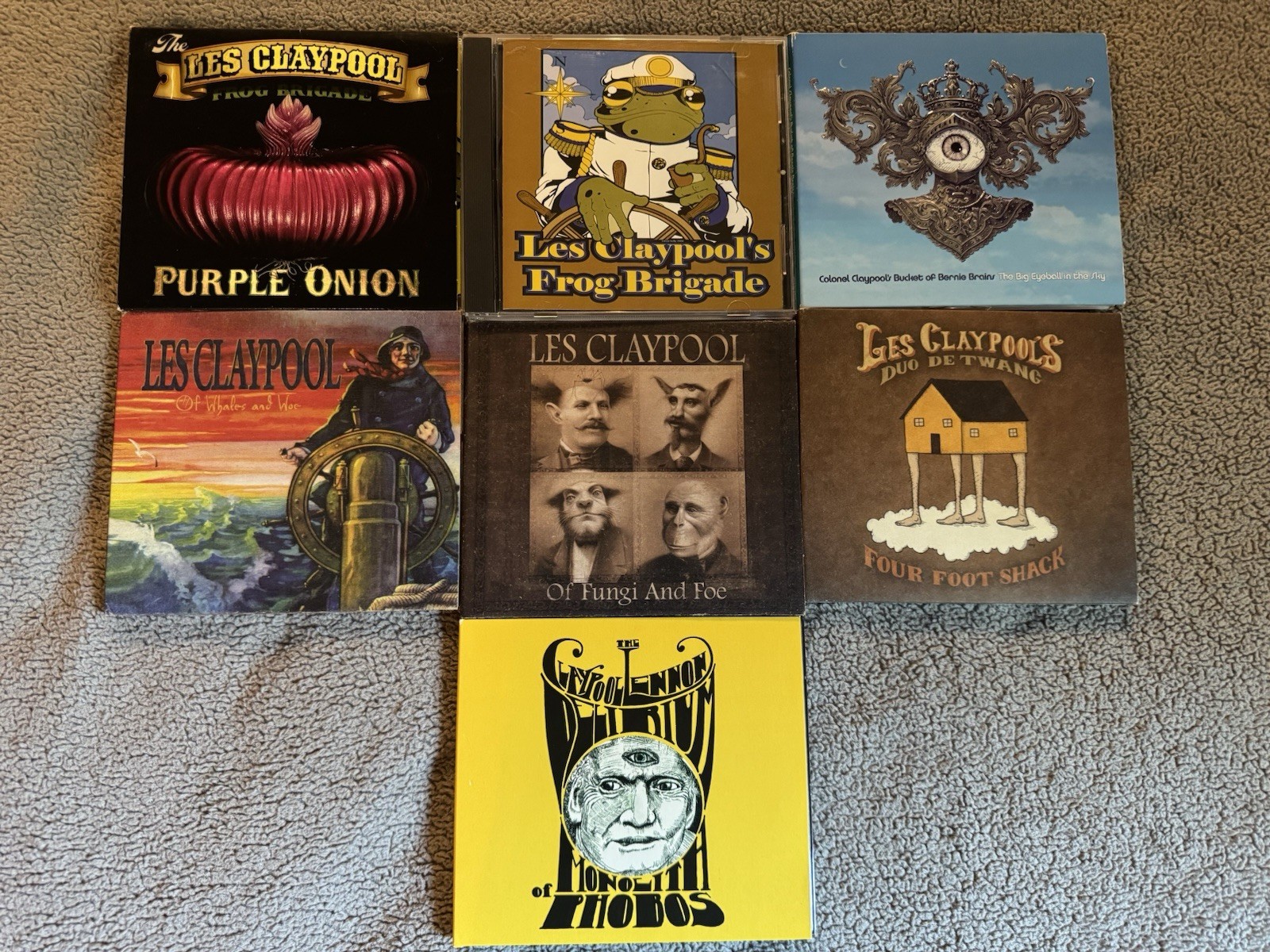 Les Claypool (Primus) CD Collection 7 Albums, Great Condition! | eBay