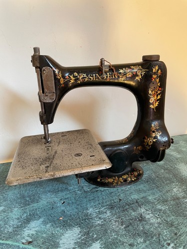 Rare Antique Singer Sewing Machine Model 24 Chain Stitch G8252838 1910 ...