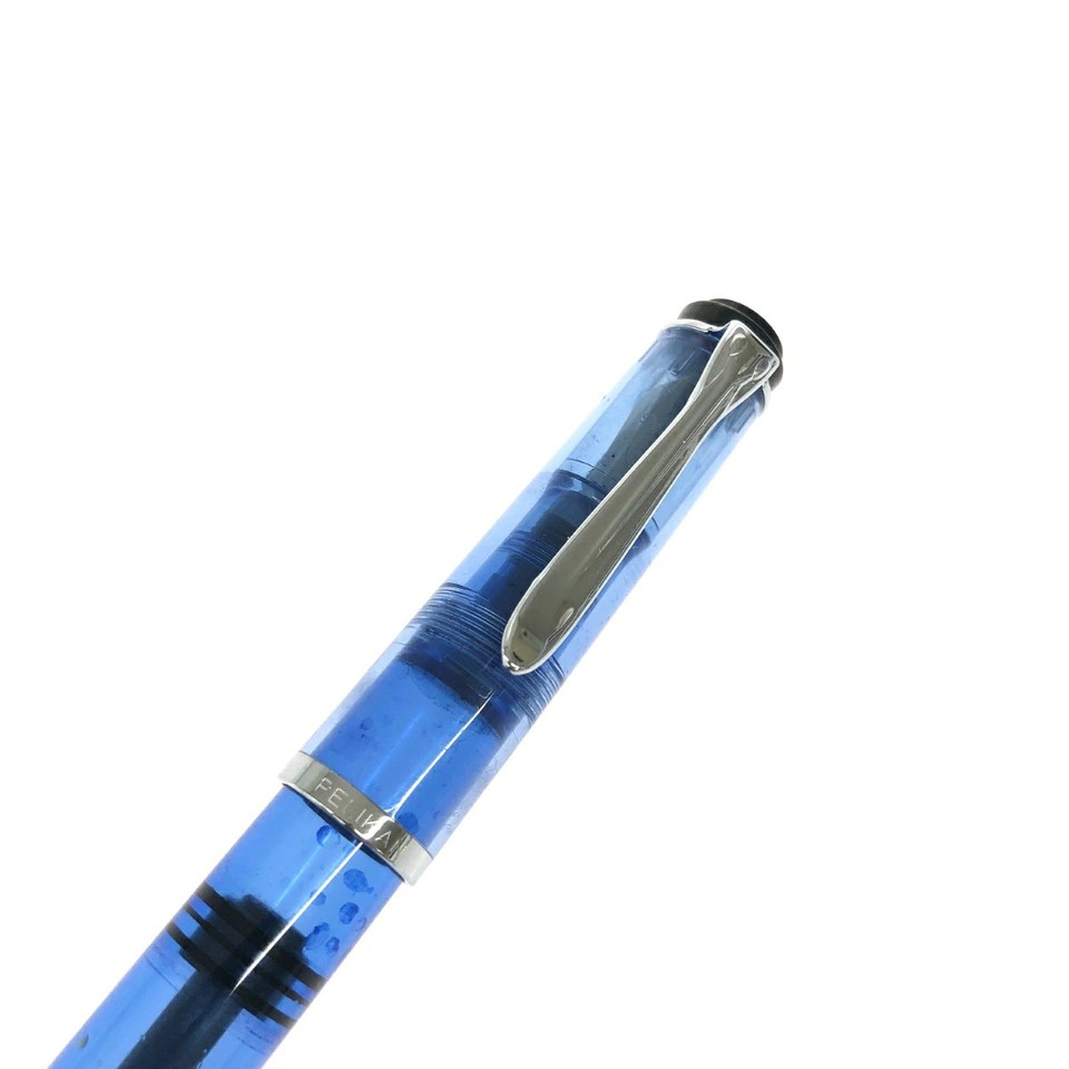 Pelikan Fountain Pen Blue Demonstrator/Transparent M205 Blue/Clear ...