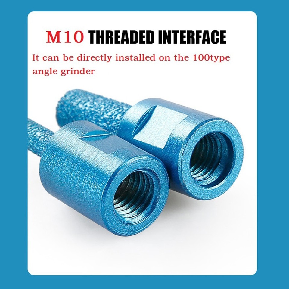 Milling Cutting Finger Bit Efficient Performance M10 Thread For Stone ...