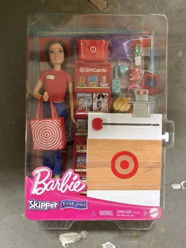 Barbie Skippers First Job Target Doll Set with Checkout Stand and ...