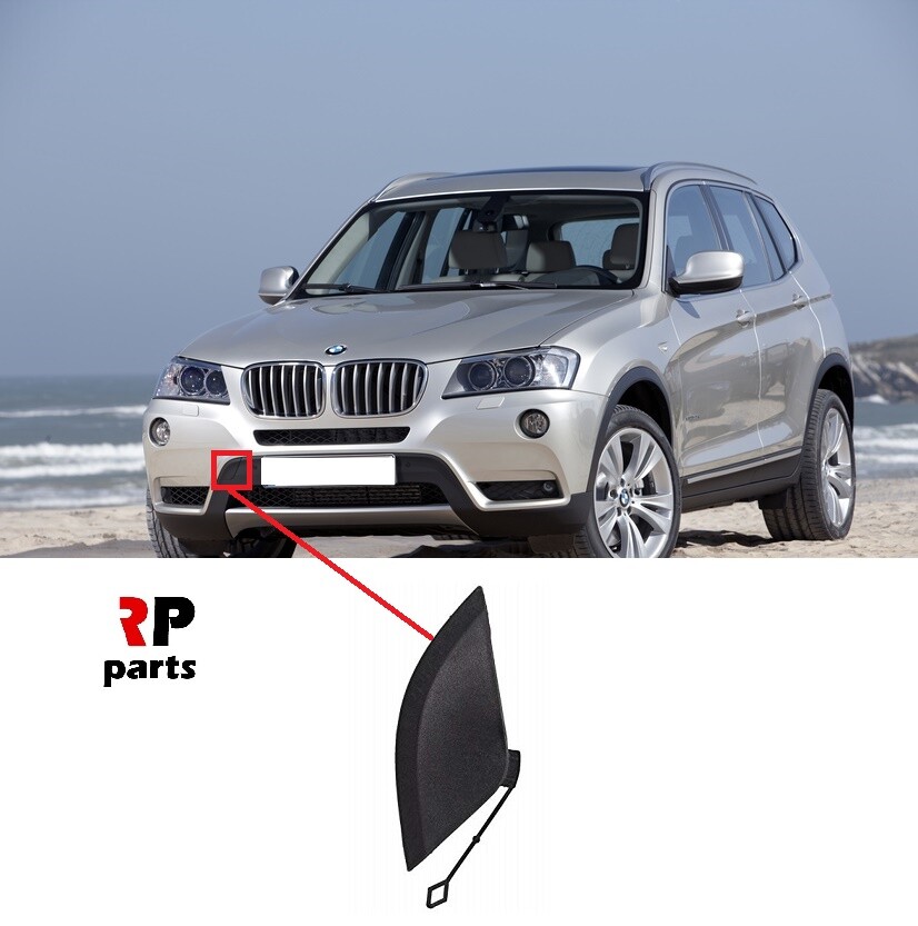 FOR BMW X3 F25 2010 - 2014 NEW FRONT BUMPER TOW HOOK EYE COVER CAP ...