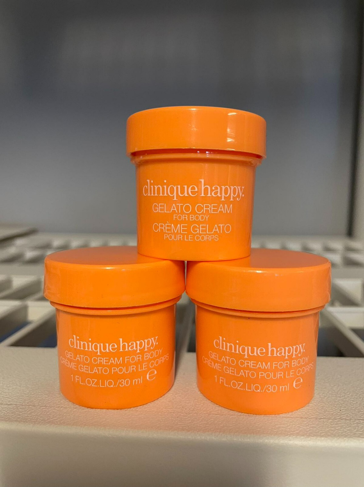 Lot of 3 Clinique Happy Gelato Cream For Body 1oz/30ml | eBay