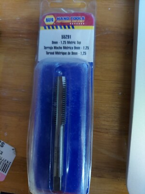 NAPA Threading TAP Thread Repair Cutting 9MM - 1.25 METRIC TAP | eBay