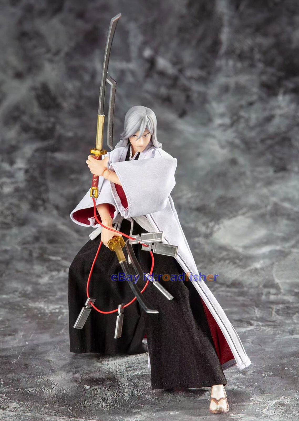 Dasin GT Model 6" Action Figure Anime Bleach Ukitake Jushiro Toy Gift ...