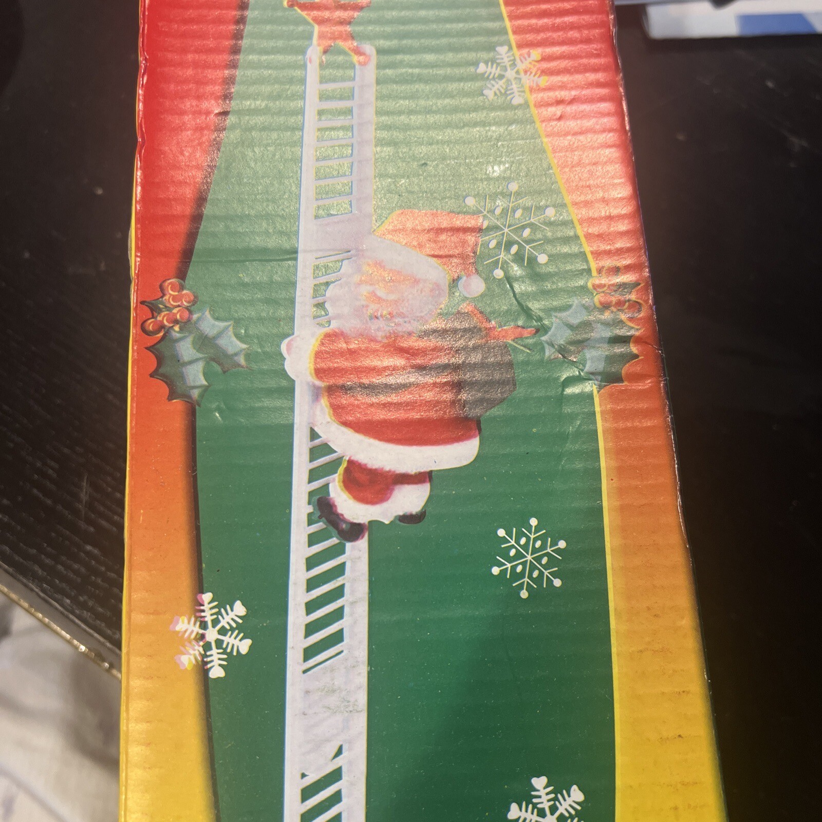 Santa Climbing Ladder Battery Santa Claus Climbing Rope Ladder ...