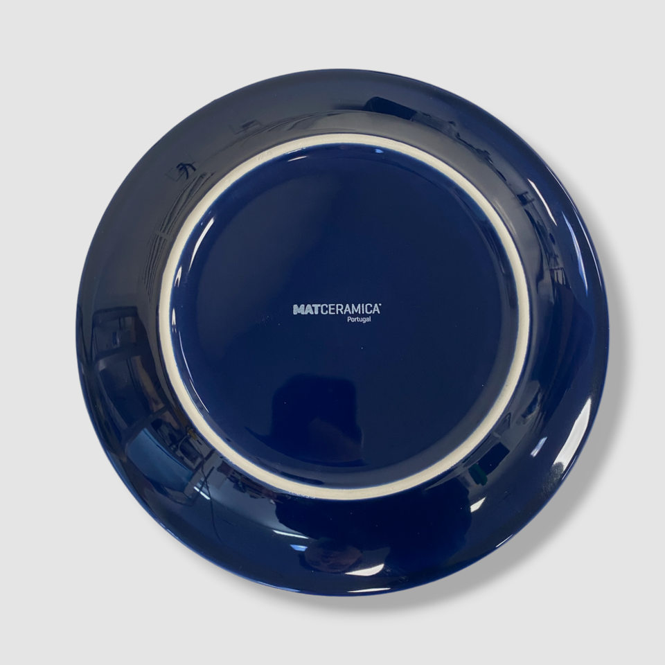 $50 Matceramica Blue Cobalt Rope Dinnerware 4-Piece Side Plate Set | eBay