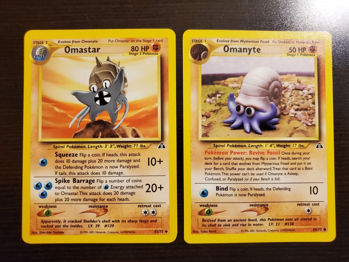 Omastar Pokemon Evolution