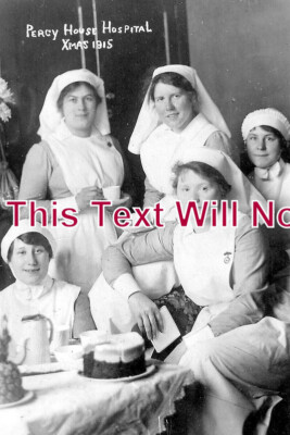 MI 2202 - Percy House Military Hospital, Isleworth, Middlesex 1915 WW1 ...