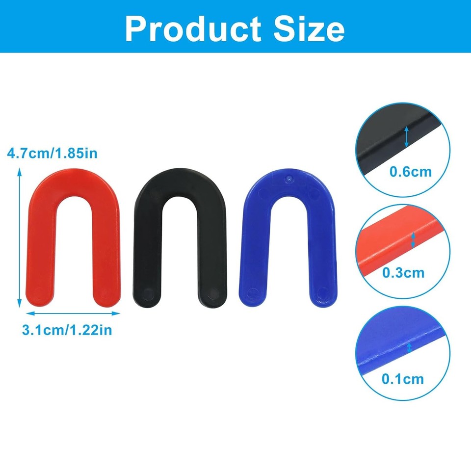 60 Pcs Auto Lift Installation Leveling Shim Kit, Plastic Shims 2 Post 4 ...
