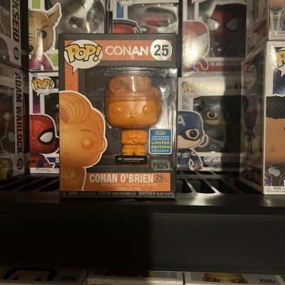 Funko Pop! Conan O'Brien (Orange) #25 25th Anniversary (2019 Summer Con ...