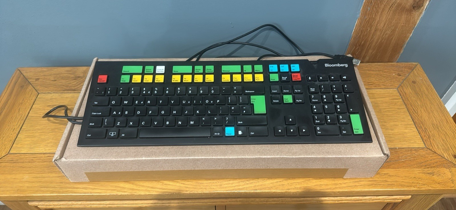 Bloomberg Wired USB Keyboard STB100 - For Financial Trading And Stock ...