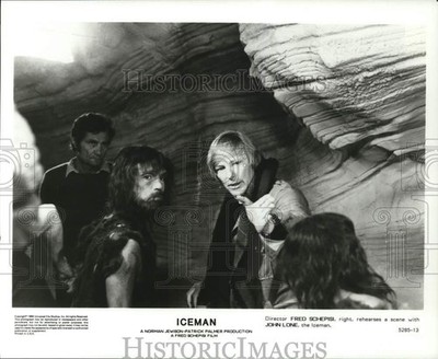 1984 Press Photo Director Fred Schepisi & John Lone on "Iceman" Movie ...