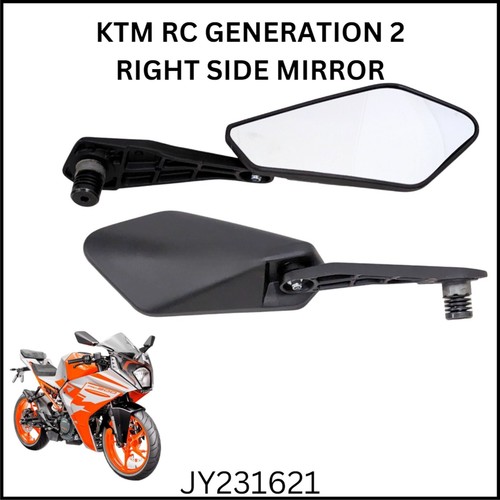 Rear View Mirror Right Side Best Fits For KTM RC Generation 2 BS6 ...