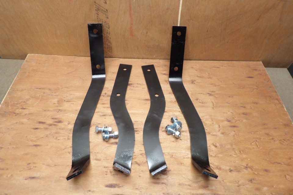 1955-1959 Chevy 3100 GMC Pickup Stepside Rear Bumper Brackets 55 2nd 56 ...