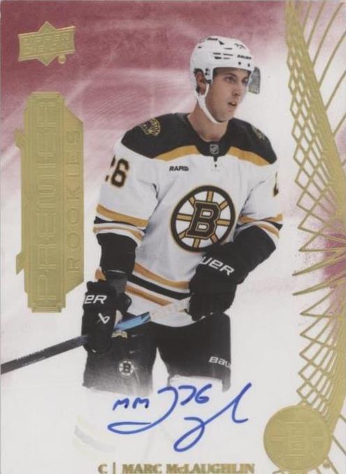 2022-23 Upper Deck Premier - Rookies Marc McLaughlin #140 Autographs ...
