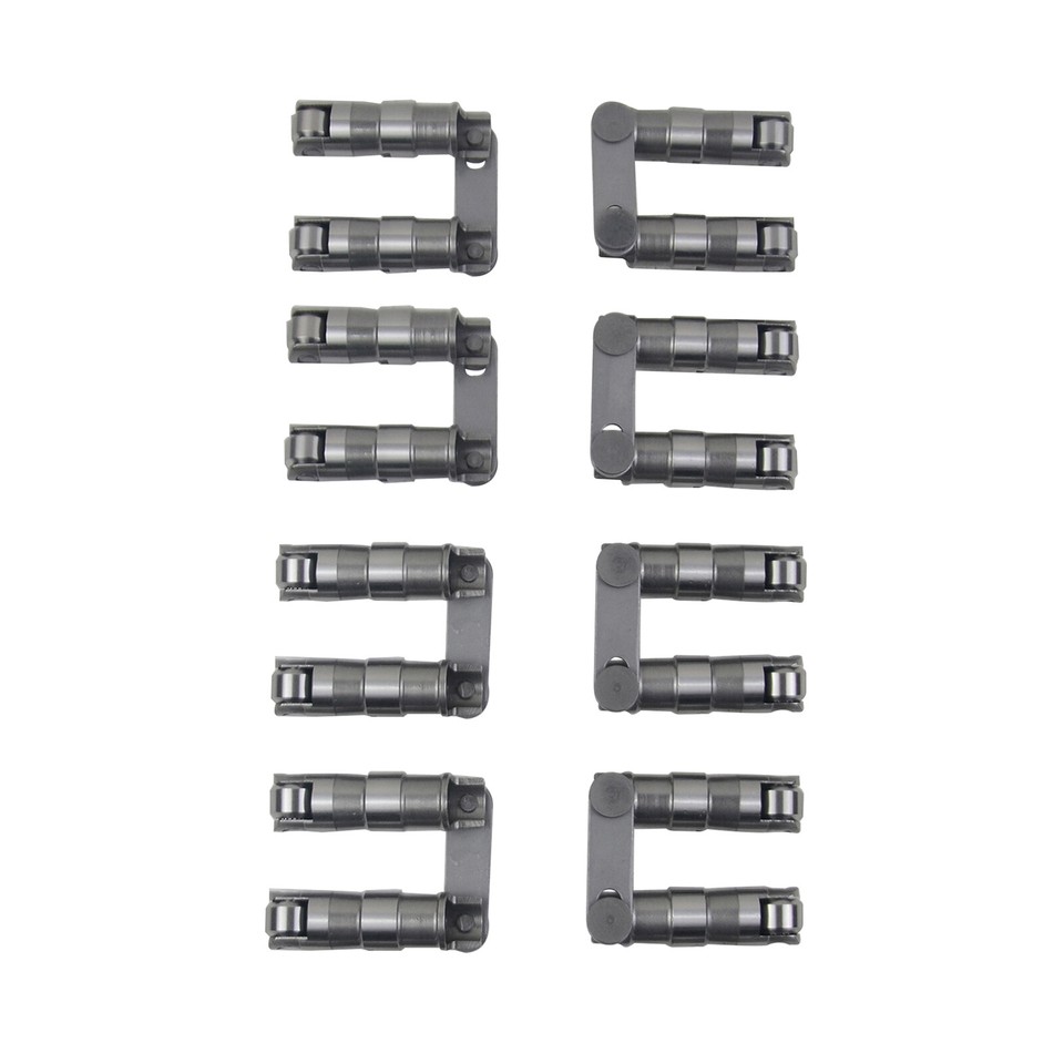 Hydraulic Roller Lifters + Link Bar for Small Block Chevrolet SBC 350 ...