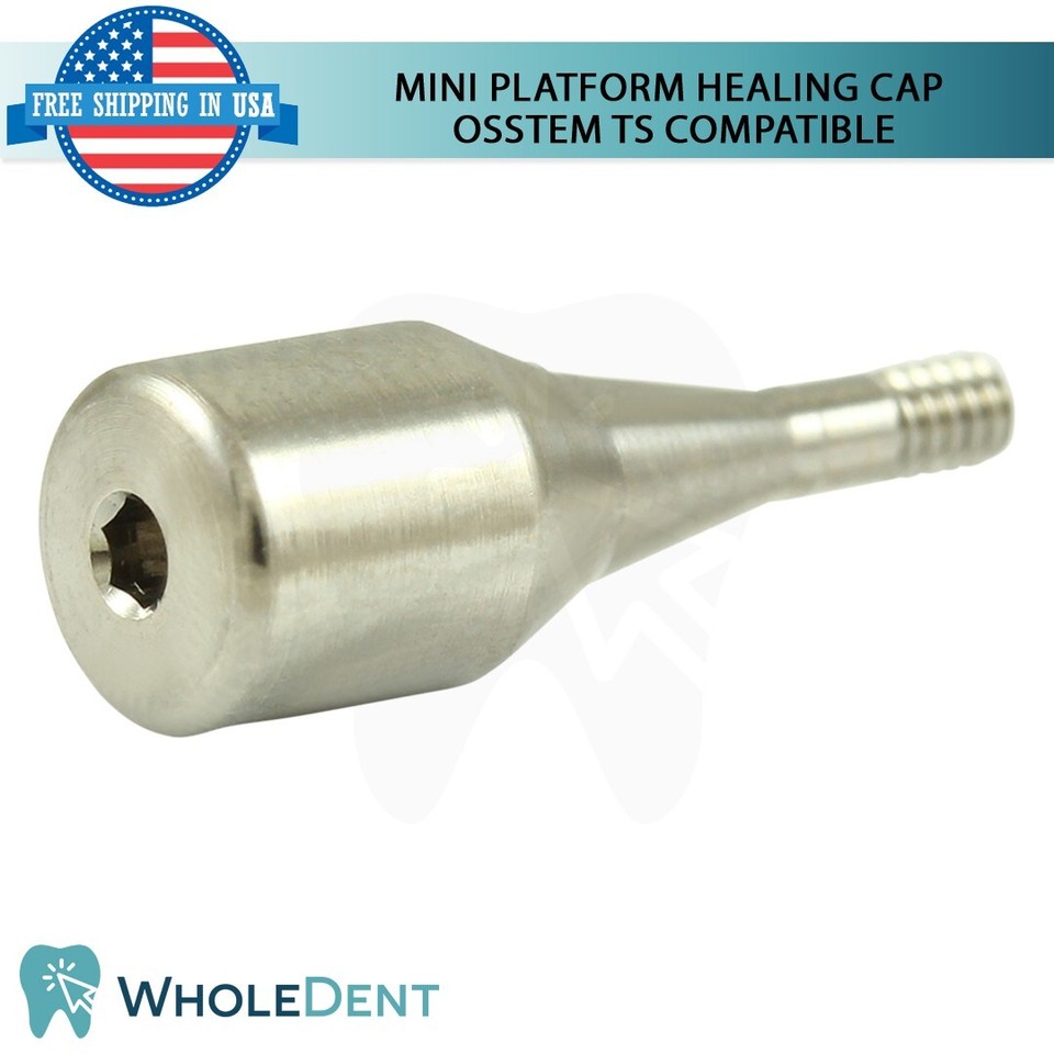5x Mini Healing Caps Titanium Dental 2.1mm Osstem® TS Hiossen® ET ...