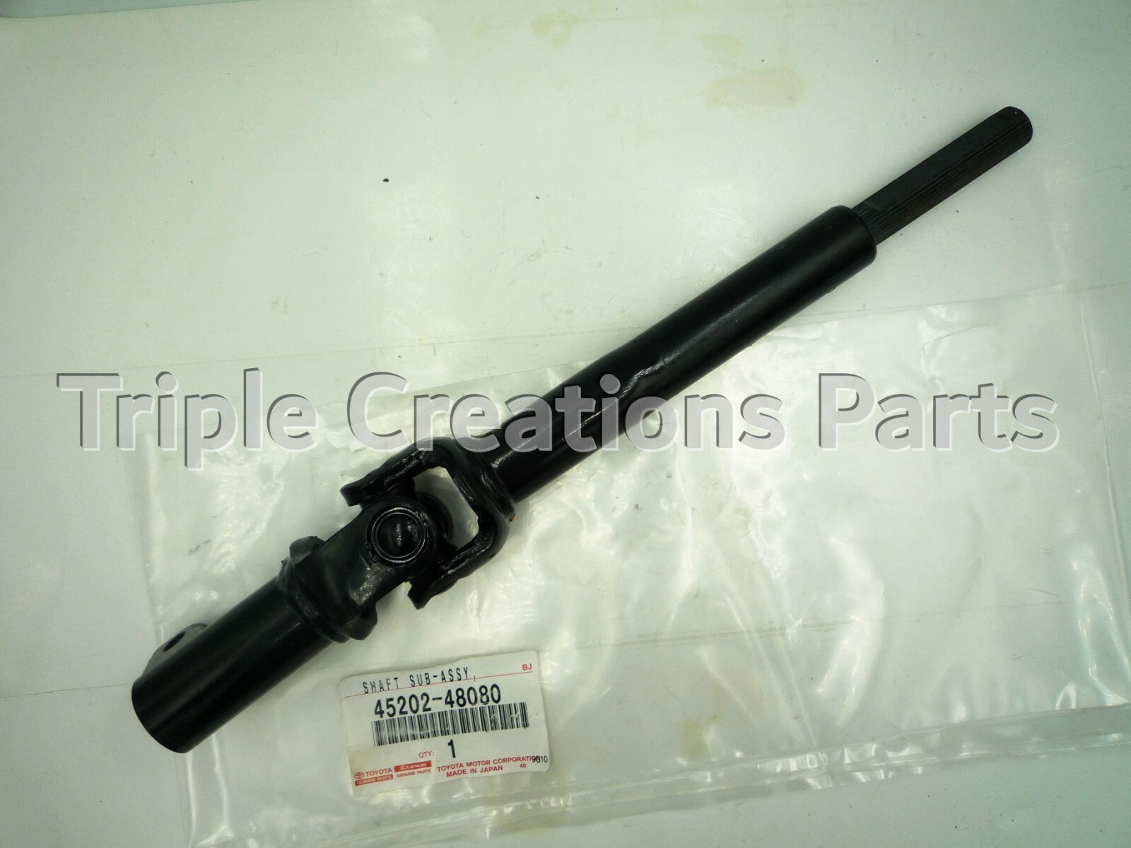 45202-48080 Genuine Toyota Shaft Sub-Assy Steering Intermediate ...