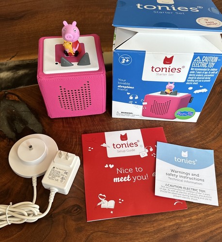 Tonies Peppa Pig Toniebox Starter Set w/ Box, Tested & Works ...