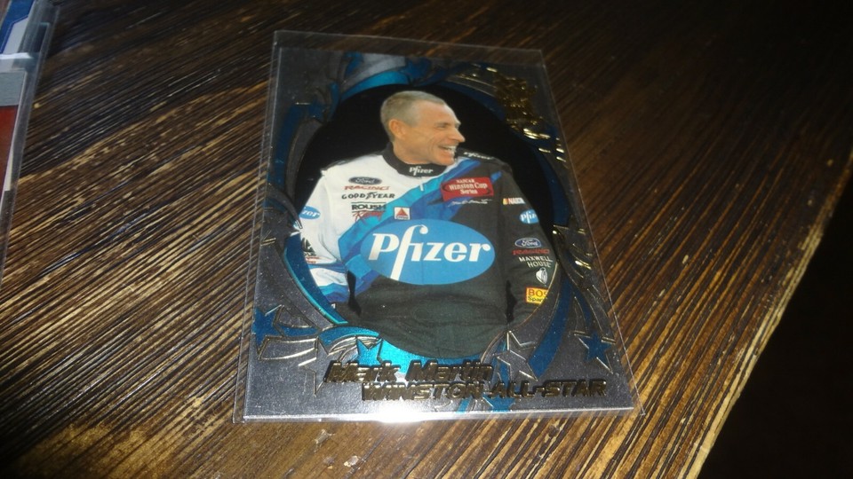 2002 PRESS PASS VIPS #X36 MARK MARTIN WINSTON ALL-STAR RACING CARD | eBay
