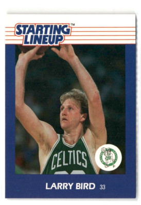 Larry Bird 1988 Kenner Starting Lineup CARD Nice Condition Boston ...