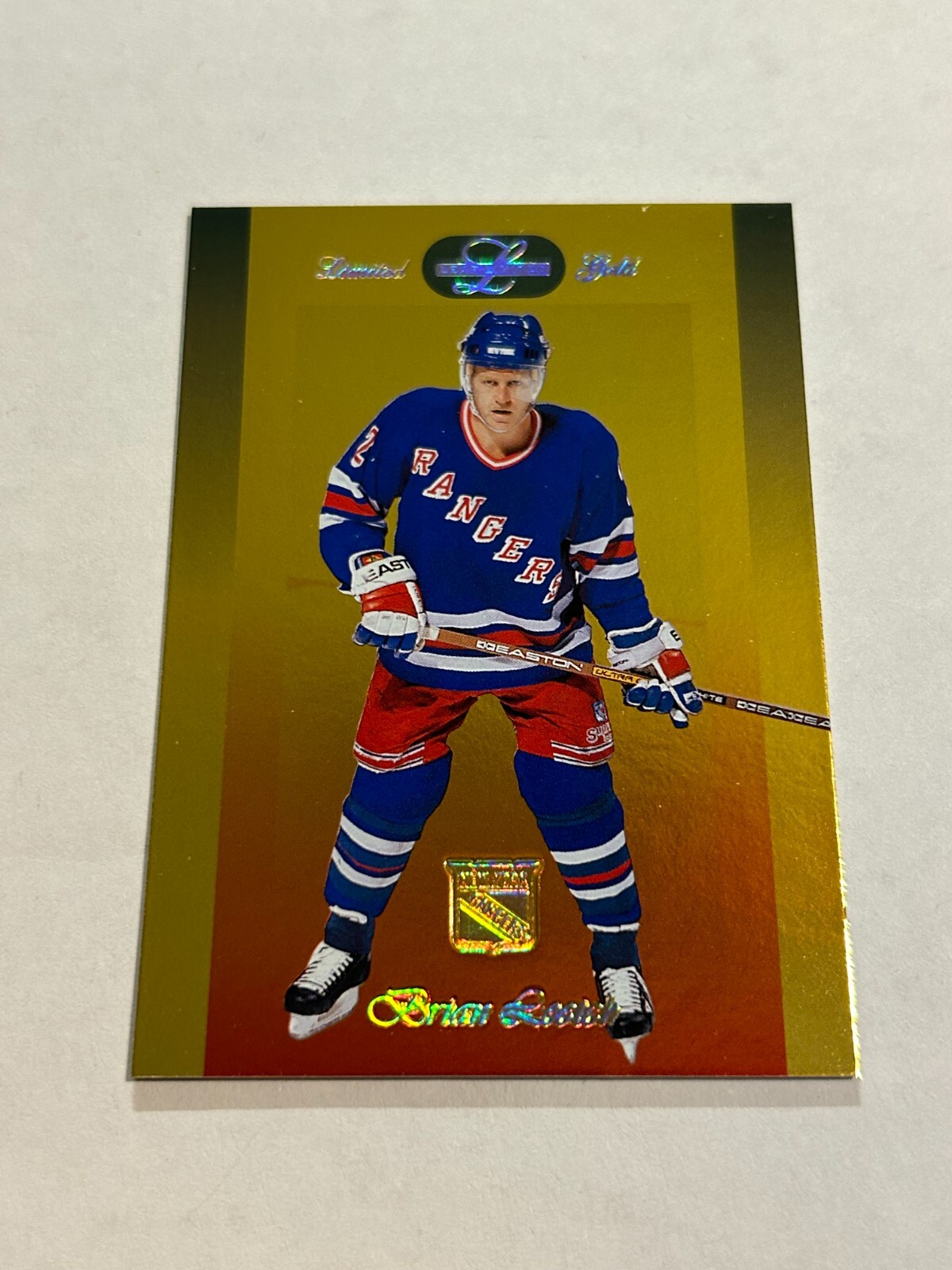 Brian Leetch 1996 Leaf Limited #82 Gold Price Guide - Sports Card Investor