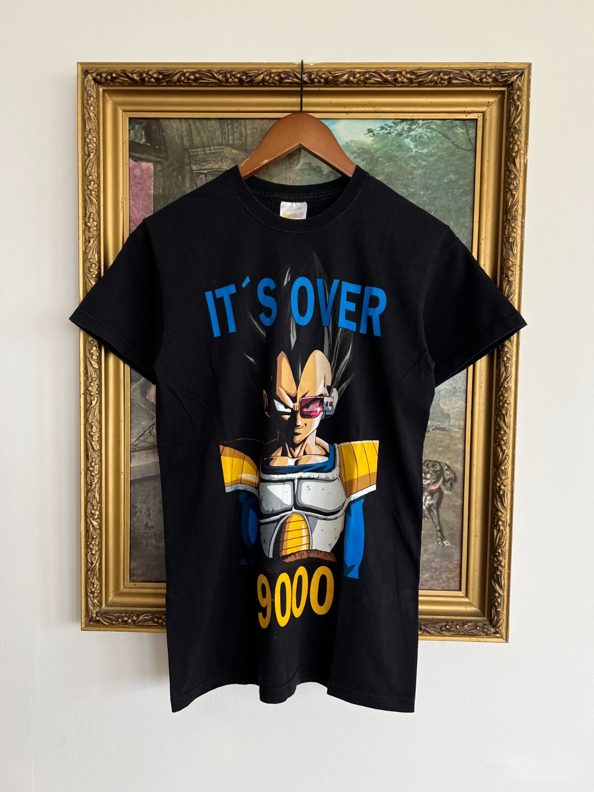 Vintage 2000s Dragon Ball Vegeta Its Over 9000 Black … - Gem