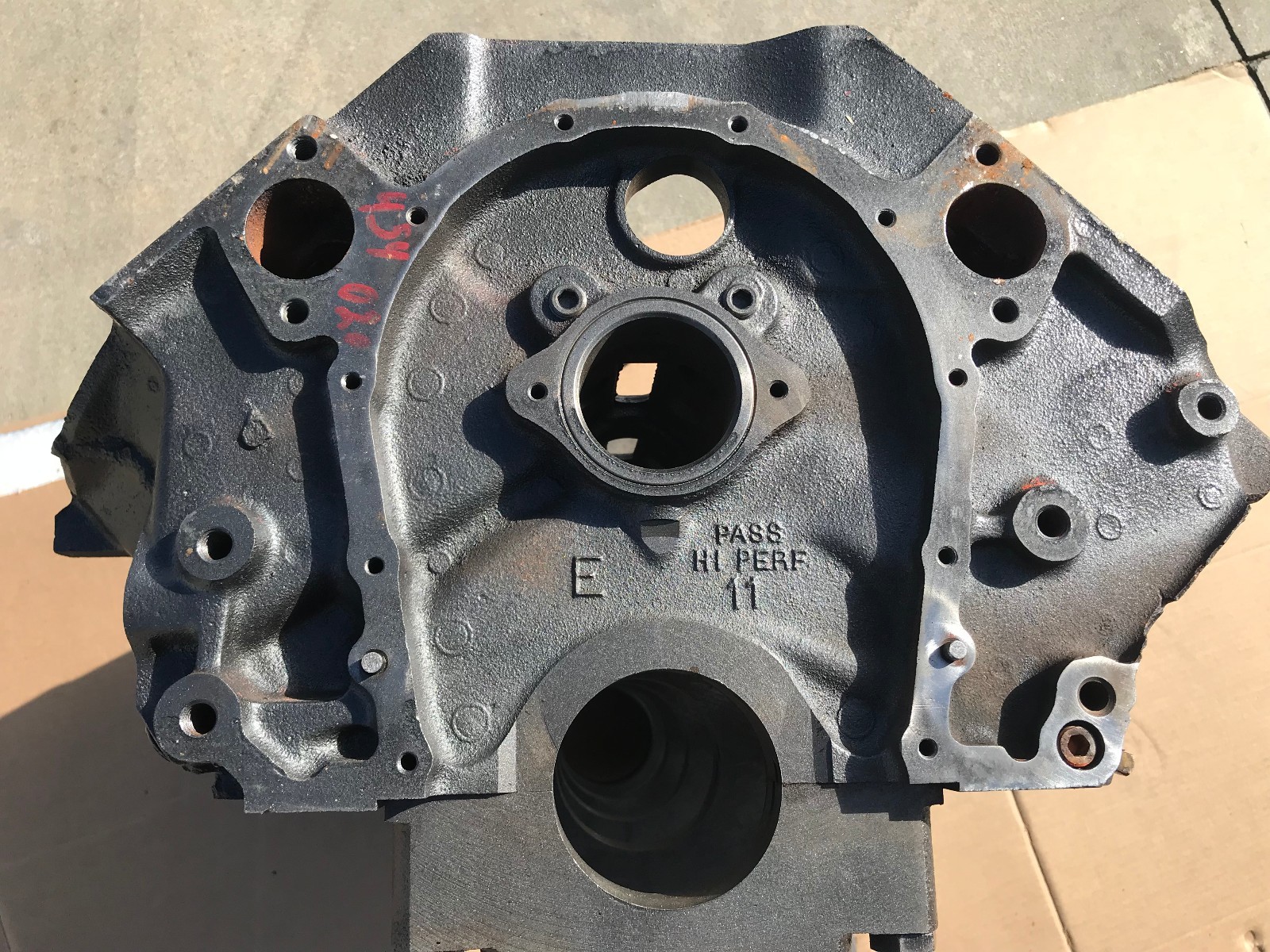 454 LS6 Engine Block 1971 Chevrolet Chevelle Corvette | Genuine OEM ...