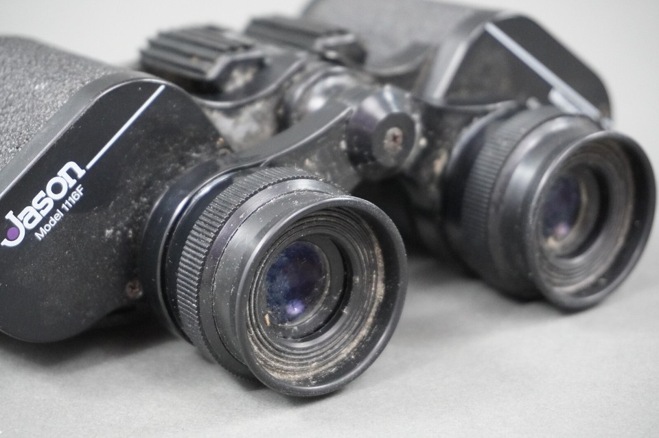 Vintage Jason Model 1116F Binoculars 7x35 Wide Angle Clear Optics No ...