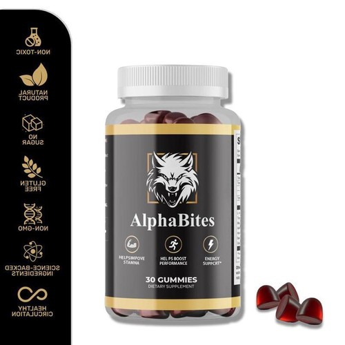 NEW Alpha Bites Male Enhancement Gummies support muscle growth, energy ...