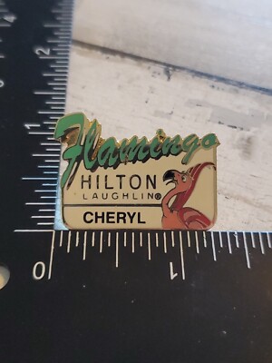 The Flamingo Hilton Laughlin Hotel Cheryl Personalized & Casino Pin ...