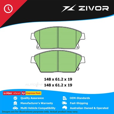 New PROTEX Brake Pad-Blue For HOLDEN TRAX LT, LTZ TJ 2014-2020 #DB2268B ...
