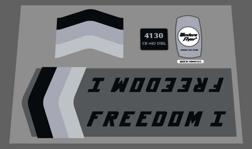 Western Flyer Decals