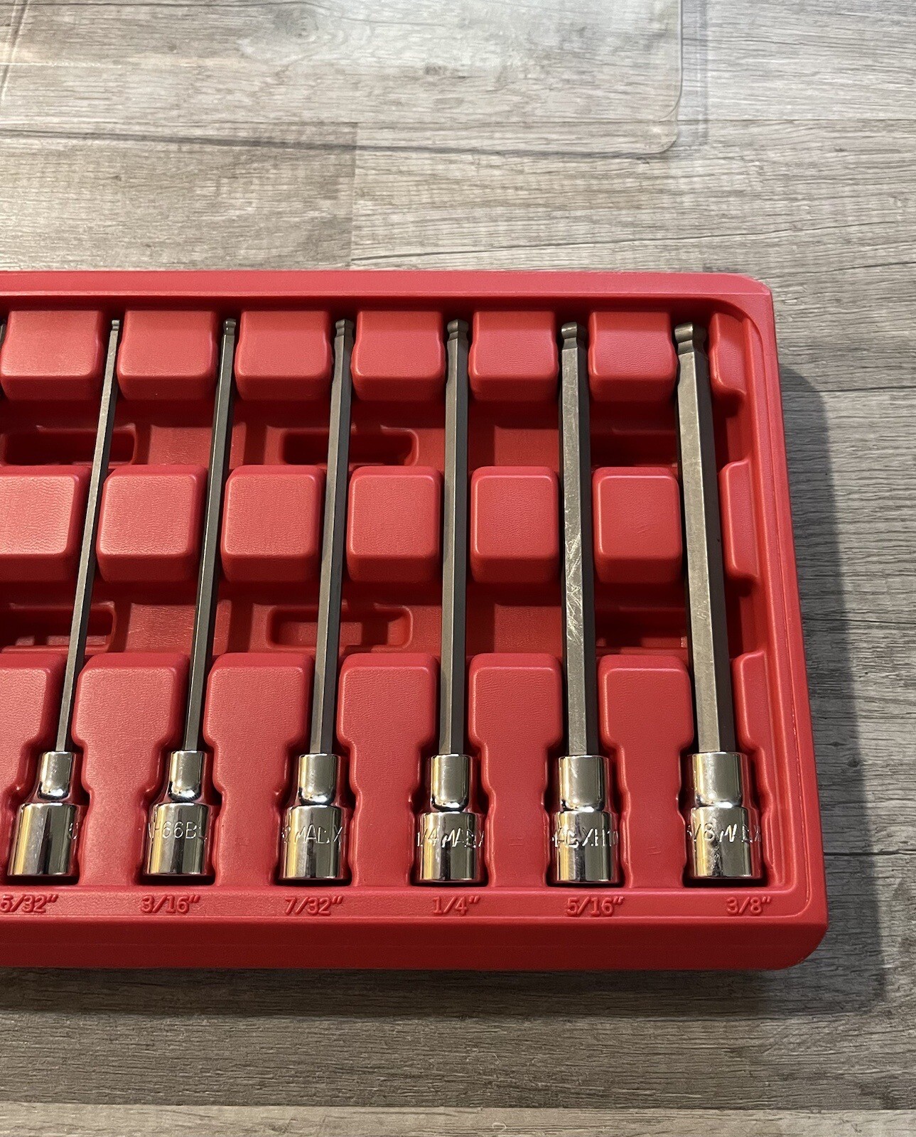 Mac Tools 3/8" Dr 7pc SAE Long Speed Hex Driver Set SXALB7PT for sale online | eBay